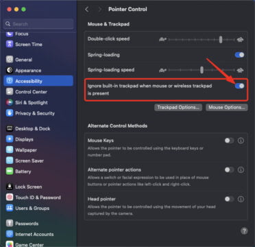 How to auto-disable MacBook built-in trackpad - TheMacTip